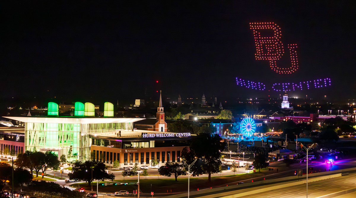 BaylorProud » Hurd Welcome Center dedication capped with ‘Howdy at the ...